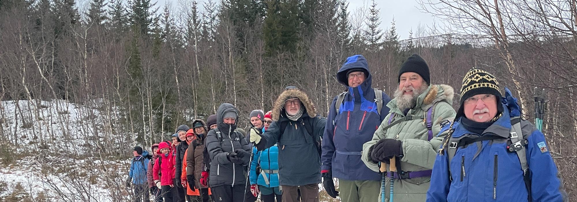 Seniortur: Fottur Travbanen (P-plass) - Svartnes. - Friluftslivetsar